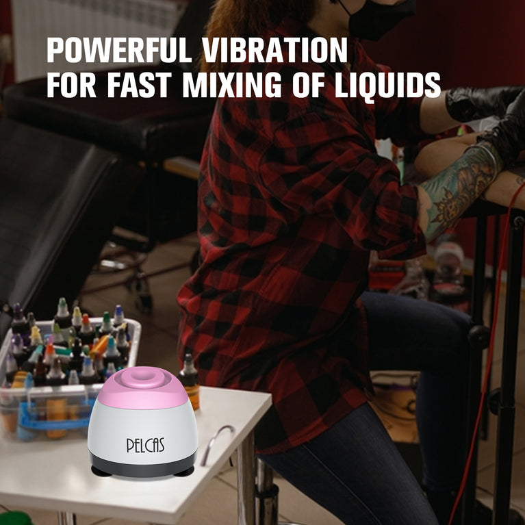 PELCAS Mini Vortex Mixer 3000RPM Vortex Shaker for Tattoo Ink Gel Poli ...